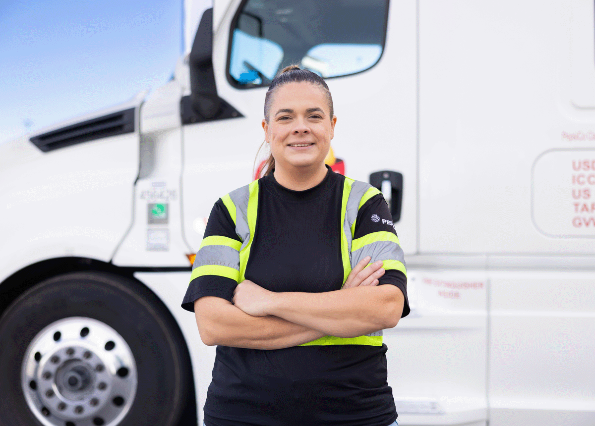 Maggie, chauffeuse longue distance, Lethbridge (Alberta)